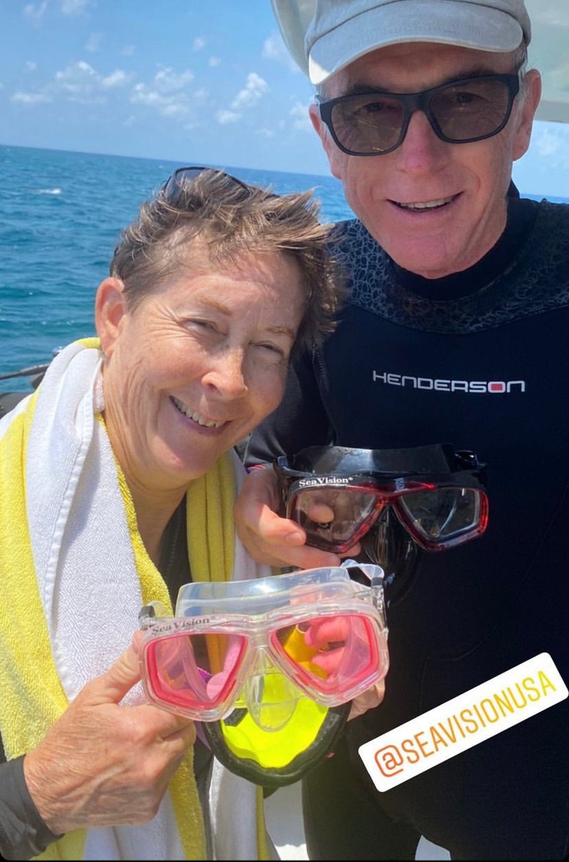 SeaVision Rx Dive Masks in Action